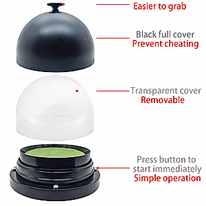 Gikfun Automatic Dice Roller Cup with Dices for Party Table Games EK1981