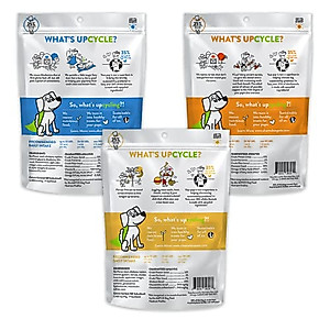 SHAMELESS PETS Dog Dental Treats - Dental Sticks for Dogs, Made with Upcycled Ingredients & Zero Artificial Flavors, Dental Chews for Clean Teeth & Fresh Breath - Variety Pack, Pack of 3