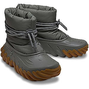 Crocs Unisex Echo Boots Snow, Dusty Olive, Numeric_6 US Men