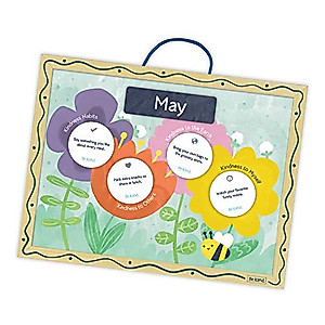Peaceable Kingdom A Year of Kindness Calendar, Monthly Activity Board of Caring Activities
