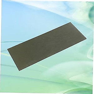2 Pcs Zinc Fruit Electrode Strip Plate Material Battery Material Experimental Device Battery Tester Electrode Plate Silver Toyvian