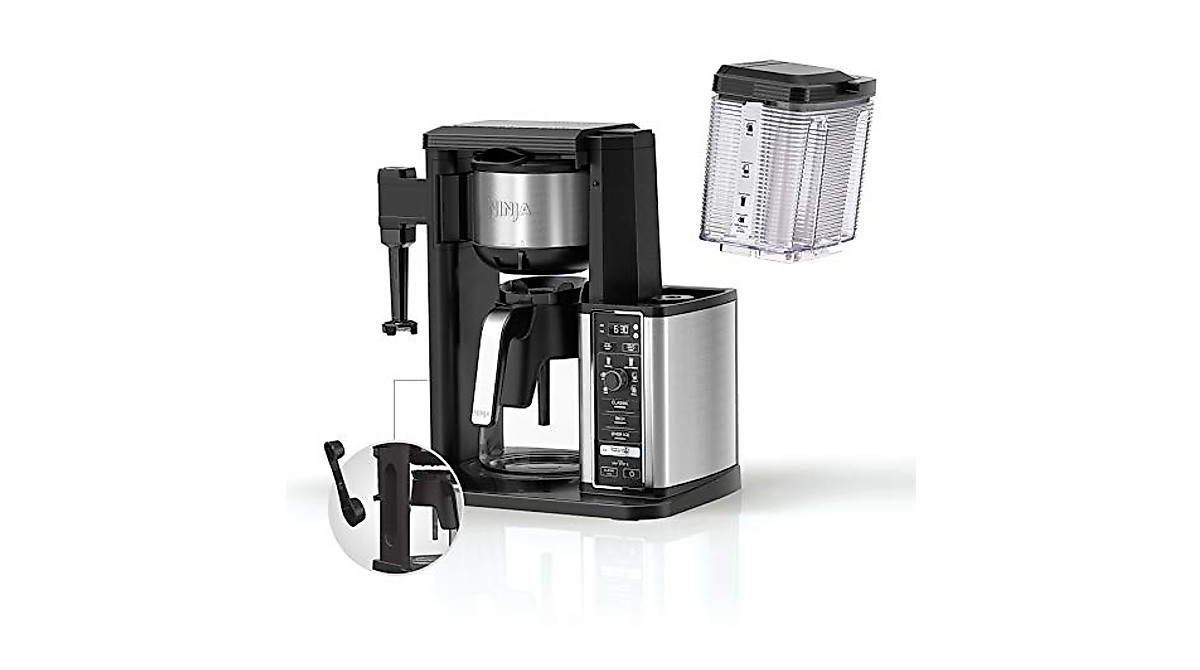Ninja CM401 Coffee Maker - 4 Brew Styles & 6 Sizes for Café-Quality Drinks