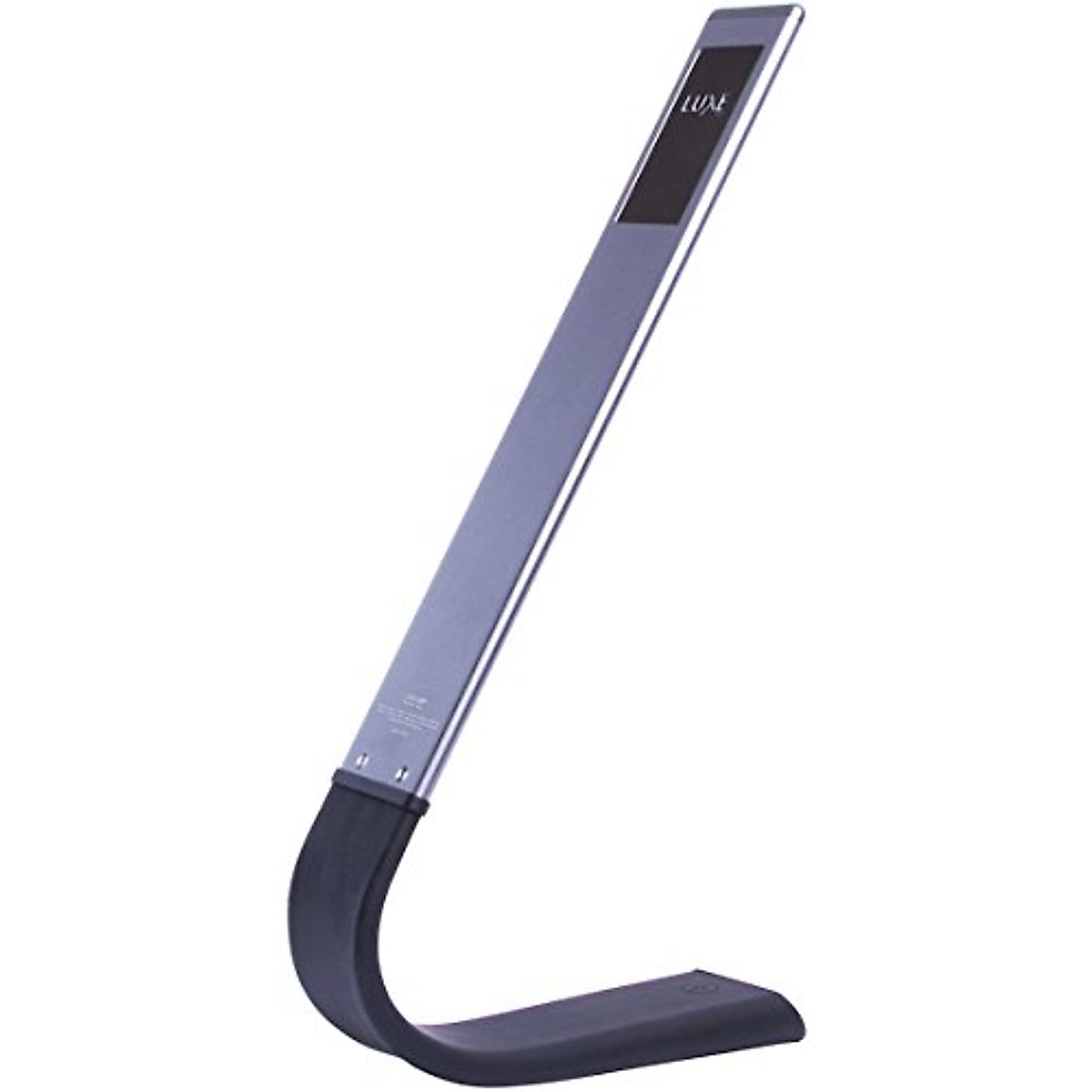 Luxe Cordless Eye Friendly LED Desk Lamp, USB Rechargeable, Up to 40 Hours of Continuous Light, Touch Control, 6 Brightness Levels, 3 Light Modes, 360 Adjustable Modern Design, Portable (Space Gray)