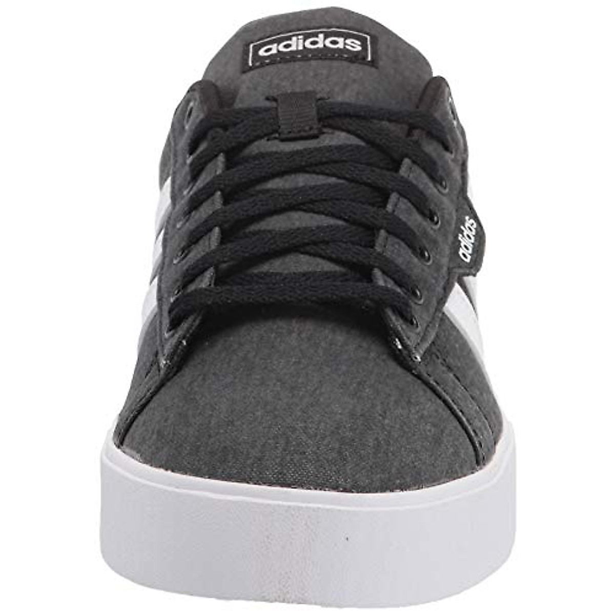 adidas Men's Daily 3.0 Skate Shoe, Core Black/Cloud White/Core Black, 10.5