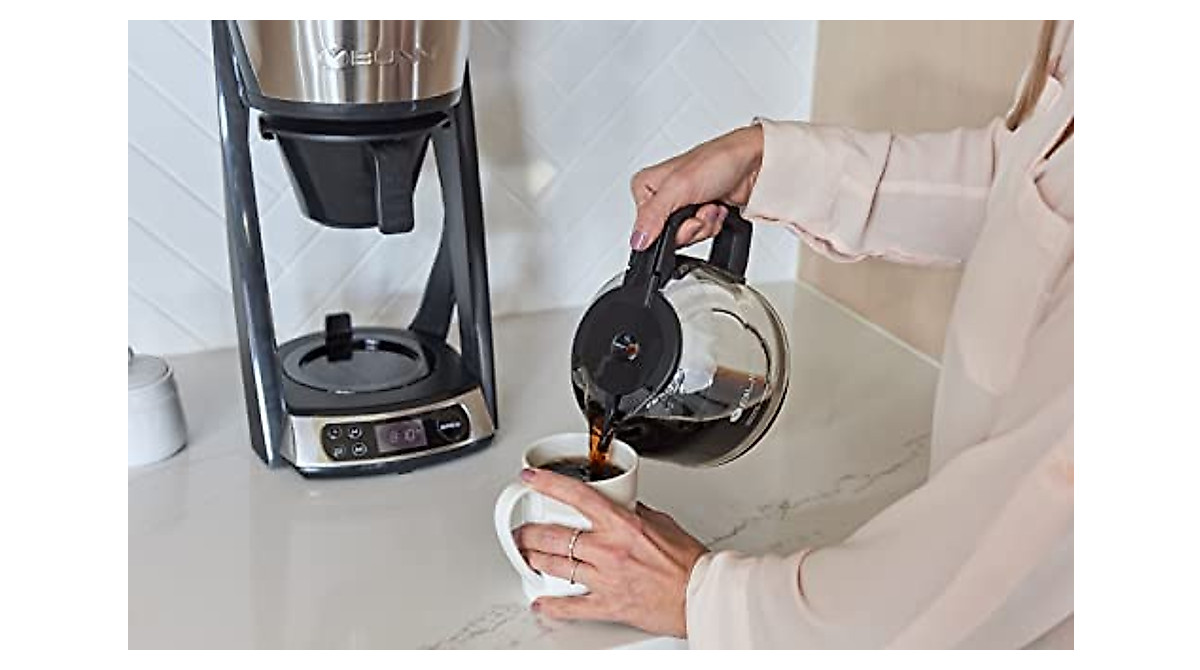 BUNN Heat N Brew 10-Cup Programmable Coffee Maker - Perfect Brew