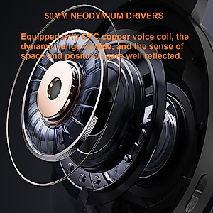 targeal Gaming Headset with Microphone for PC, PS4, PS5, Switch, Xbox One, Xbox Series X|S - 3.5mm Jack Gamer Headphone with Noise Canceling Mic-908 black