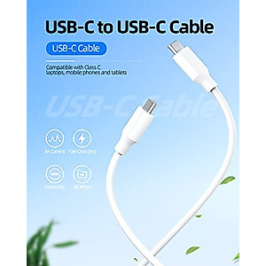 Charger for Samsung Galaxy Book Charger - (Compatible with Pro 360) (60% Smaller Than Original Size)