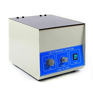110V Electric Tabletop Lab Centrifuge Machine 8 * 50ml Laboratory LD-5 4000rpm Lower Speed Control, 2770xg Centrifugal Force USA Stock