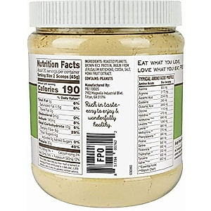 PB2 Performance Peanut Protein Powder with Dutch Cocoa – [2 lb/32 oz Jar] – 20g of Vegan Plant Based Protein Powder, Non GMO, Gluten Free, Non Dairy