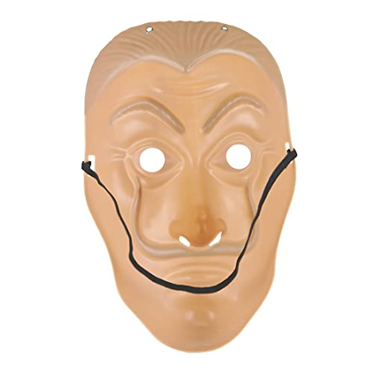 WLPARTY Money robbery mask salvador Dali MaskCosplay halloween mask Realistic Movie Prop Face Mask(2 Pack)