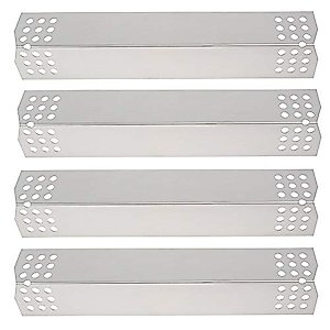 Htanch SN7371(4-Pack) 14 9/16" Stainless Steel Heat Plate Replacement for Uberhaus 780-0003 Grill Master 720-0697, 720-0737,Nexgrill 720-0783C, 720-0783E 720-0830H 720-0896 720-0896B 720-0898