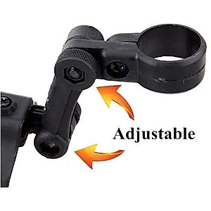 Free-fly Adjustable Road Mountain Bike Bicycle Cycling Tire Front/Rear Mud Guards Mudguard Fenders Set (Black)