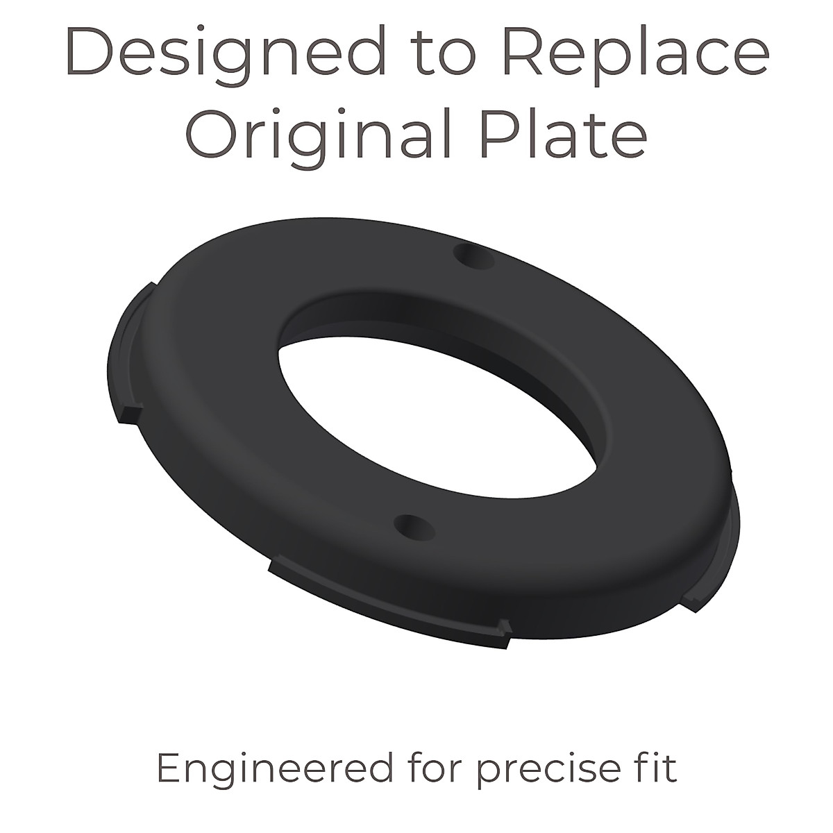 Mavnek Wall Mount Replacement Plate for Google Nest Outdoor Camera (battery) Locking Collar for Magnetic base, Wireless Cam and Base Not Included