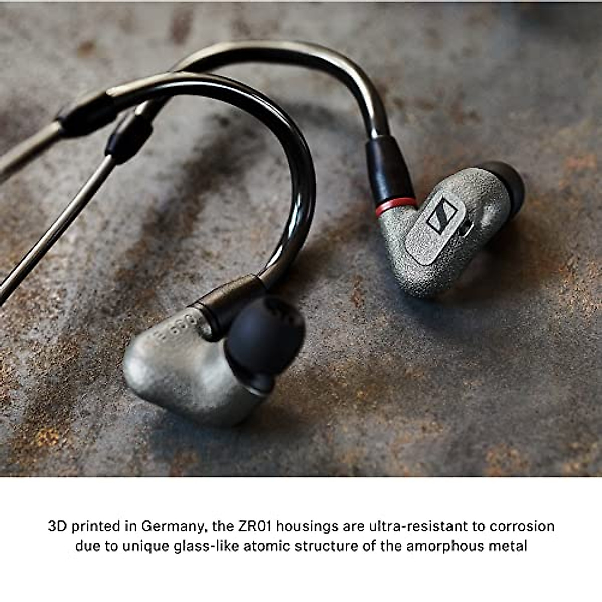 Sennheiser IE 600 in-Ear Audiophile Headphones - TrueResponse Transducers for exquisitely Neutral Sound, Detachable Cable with Flexible Ear Hooks, Includes Balanced Cable, 2-Year Warranty