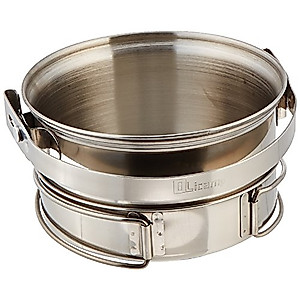 OLICAMP Stainless Steel Kettle (1-Quart), Black