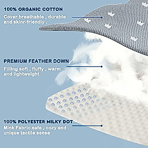 ATOROBROS Baby Car Seat Cover Winter, Winter Resistant Baby Stroller and Car Seat Cover for Newborn & Infant to Keep Baby Warm, Super Soft Cotton and Fleece, Grey