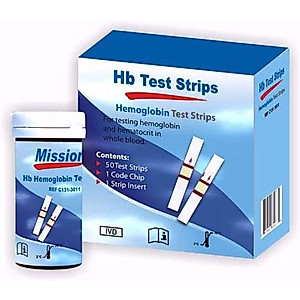 Mission (Acon) Hemoglobin 50 Test Strips