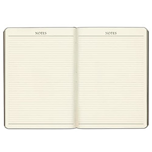 2024 Gallery Leather Desk Weekly Planner - Acadia Black - 8x5.5"