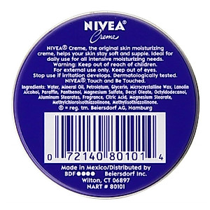NIVEA Scented Creme - 1oz Travel Size Tins (Pack of 36) - Hydrating Whole Body Moisturizer for Dry Skin
