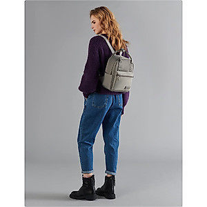 HotStyle 8811s+ Fashion Mini Backpack, Women' Small Backpacking Purse, Ash Grey