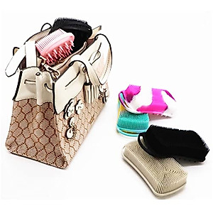 Cinlitek 2Pack Dual Sided Silicone Body Scrubber for Exfoliating, Shower&Scalp Massage, 2 in 1 Bath&Shampoo Brush,Soft Body Exfoliator Silicone Loofah Shower Scrubber Brush for All Kinds of Skin