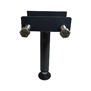 The Bed Slats Company Grey Large Fully Adjustable Universal Centre Rail Support Foot With 64mm Opening