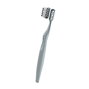 Ooak Eco-Friendly V-Eco Toothbrush with a Replaceable Brush Head System with 1 Additional Replacement Head - Silver Chrome