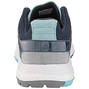 Adidas Women's Golf Shoe, White/Hazy Sky/Crew Navy, 6