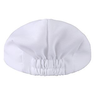 A&J DESIGN Infant Boy Christening Hat 3-6 Months Flat Paperboy Cap White