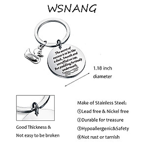 WSNANG Duck Lover Gift The Secret Of Success Is To Be Like a Duck Smooth Unruffled On Top Paddling Underneath (Duck KC)
