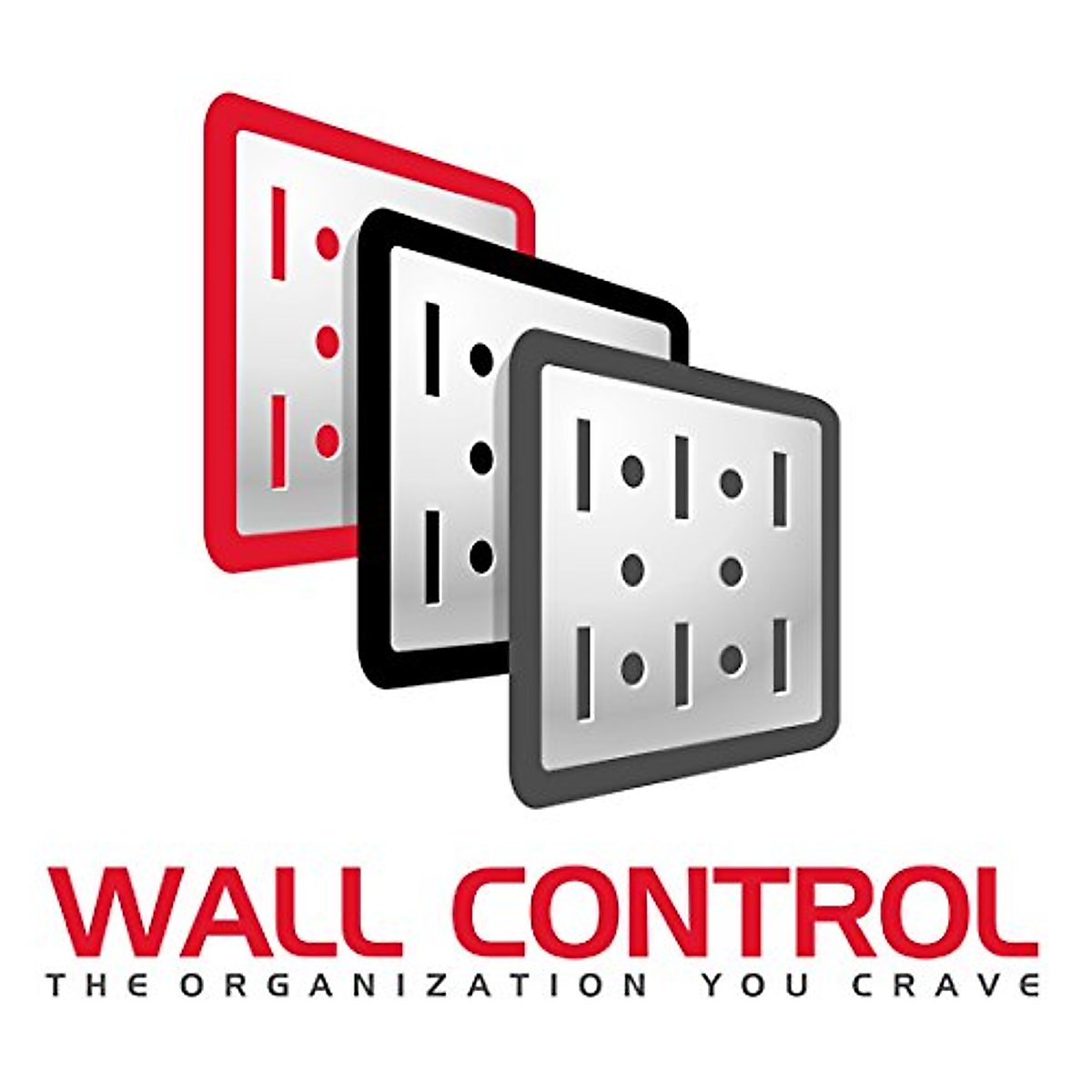 Wall Control Modular Pegboard Tool Organizer System - Wall-Mounted Metal Peg Board Tool Storage Unit for Pegboard Tiling (Metallic Pegboard)
