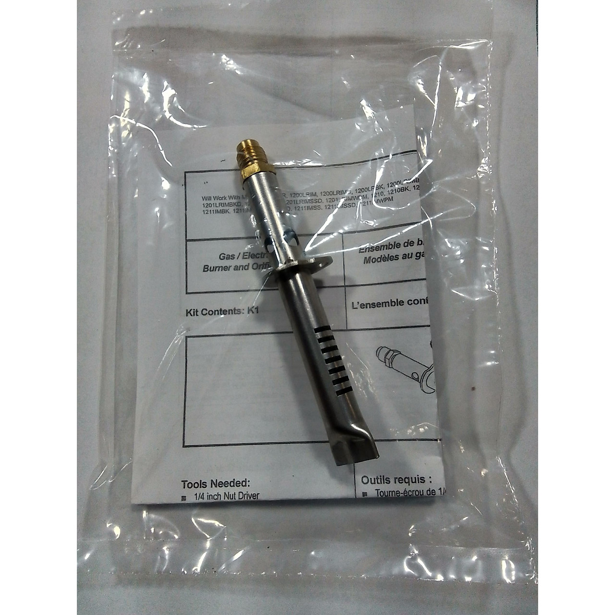 LP Burner For Norcold 1200, 1201, 1210, 1211 (4-door) (629013)(635614)