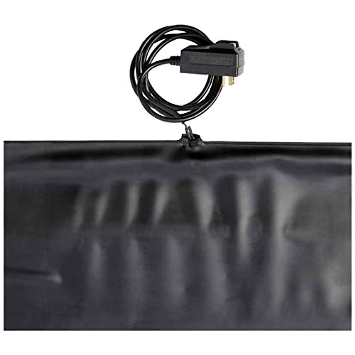 VEVOR, 2ft x 5ft Walkway, 120V Ice, PVC Heated 6ft Power Cord, Slip-Proof, Ideal Winter Outdoor Snow Mat, 2'' per Hour Melting Speed, Black