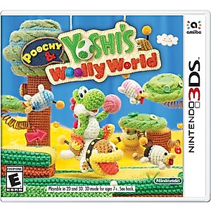 Poochy & Yoshi's Woolly World - Nintendo 3DS Standard Edition