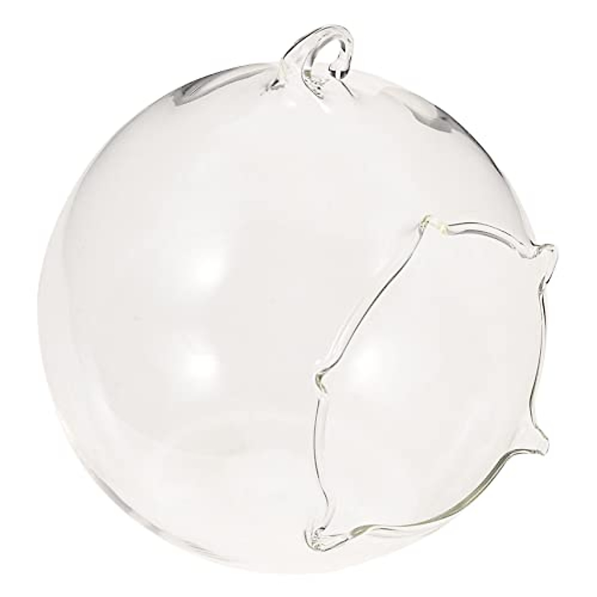 balacoo 3pcs Hamster Glass nest Hanging Hamster House pet Cooling nest Guinea Pig Bed Hamster Glass cage Small Animal Hideout Hanging Bed Swing Hamster Sleeping Nest Pet Hut Hammock 10cm