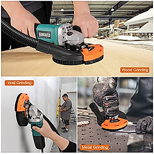 HARDELL Angle Grinder Dust Shroud 4.5/5 Inch, Angle Grinder Attachments, for Universal Angle Grinders(125MM)