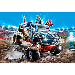 Playmobil Stunt Show Shark Monster Truck Toy