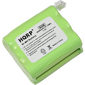 HQRP Backup Battery Compatible with 2gig BATT1X BATT2X BATT1 GC2 2GIG-CNTRL2 2GIG-CP2 GCKIT311 Go Control Panel Security System Alarm 6MR2600AAY4Z 10-000009-001 10-000013-001 Linear PERS-4200