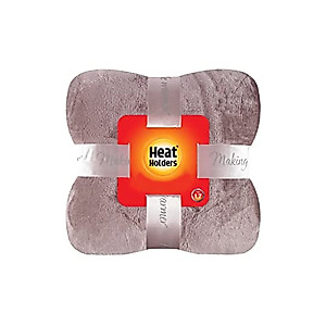 HEAT HOLDERS Personal-Sized Throw Hot Chocolate / 50" X 70"