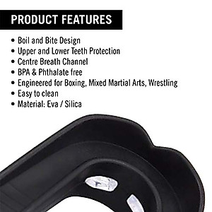 Everlast 4410BE Double Mouthguard Black