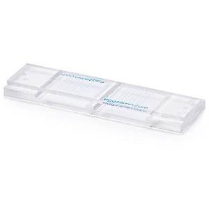 McMaster Method Microscope Slide, FEC (Fecal Egg Count) or Worm Count, Double Chamber Slide for Parasite Testing and Management, Count Parasite Eggs in Horses, Sheep, Goats and Cattle.