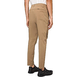 Lululemon Mens Mile View Pant 30" L Bike Camping Hiking Friendly Pants Water Repllent -Brown-Size 32