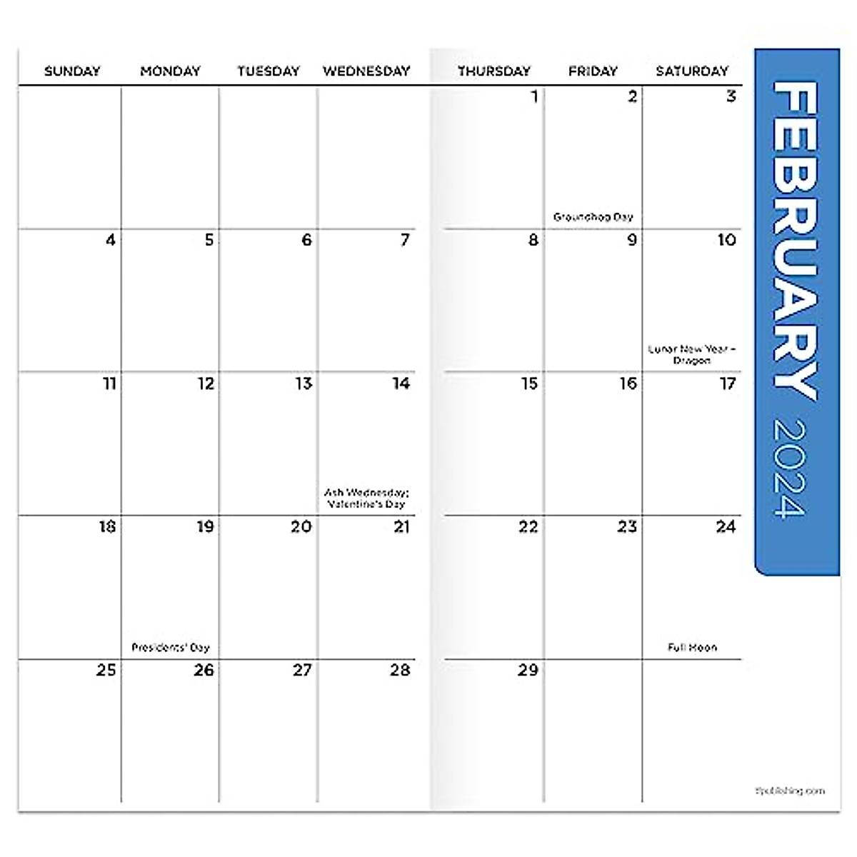 TF PUBLISHING 2024-2025 Kittens 2-Year Small Monthly Pocket Planner | 2-Page Large Calendar Grid and Lined Notes Section in Back | Monthly Day Planner for Purse | 3.5" x 6.5"