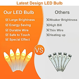 500FT Christmas Lights Outdoor 1400 LED Waterproof Christmas Tree Decorations Lights with 8 Modes Plug in Waterproof Timer Memory Function LED Christmas Lights for Xmas Yard Garden Party (Cool White)