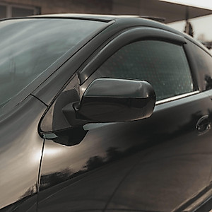 VViViD Gloss Black Vinyl Wrap Adhesive Film Air Release Decal Sheet (1ft x 5ft)