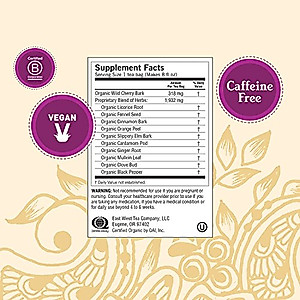 Yogi Tea Throat Comfort Tea - 16 Tea Bags per Pack (4 Packs) - Herbal Tea for Throats - Organic Throat-Soothing Tea - Includes Licorice Root, Wild Cherry Bark, Slippery Elm Bark & More