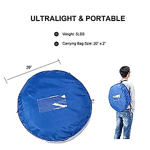 Sports Tent Weather Proof Pod, Pod Soccer Tents for Parents, Portable Pop Up Shelter Cold