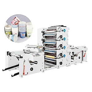 High Speed Automatic Multifunction Paper Roll Flexo Printing Machine for Paper Cup