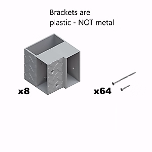 Heavyweight 2' x 4' Do-It-Yourself Workbench Kit,Gray