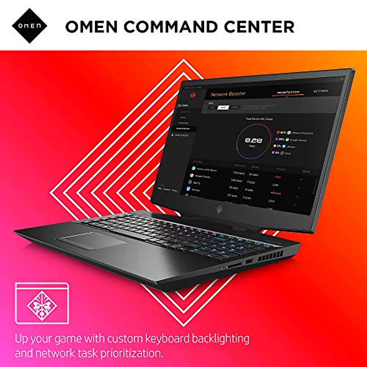 OMEN by HP 2019 17-Inch Gaming Laptop, Intel i7-9750H, NVIDIA GeForce RTX 2070 (8 GB), 16 GB RAM, 512 GB Solid-State Drive, VR Ready, Windows 10 Home (17-cb0080nr, Shadow Black)
